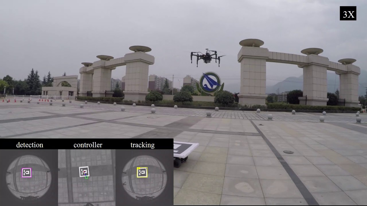 UAV Autonomous Landing on Ground Moving UGV - YouTube