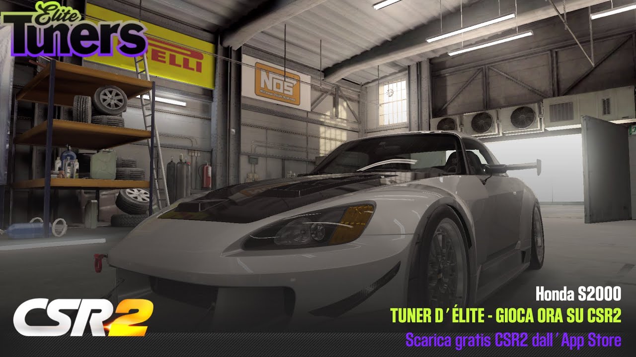 [CSR2] Honda S2000 (ÉLITE MAXED) shift & tune for 7.67x - YouTube