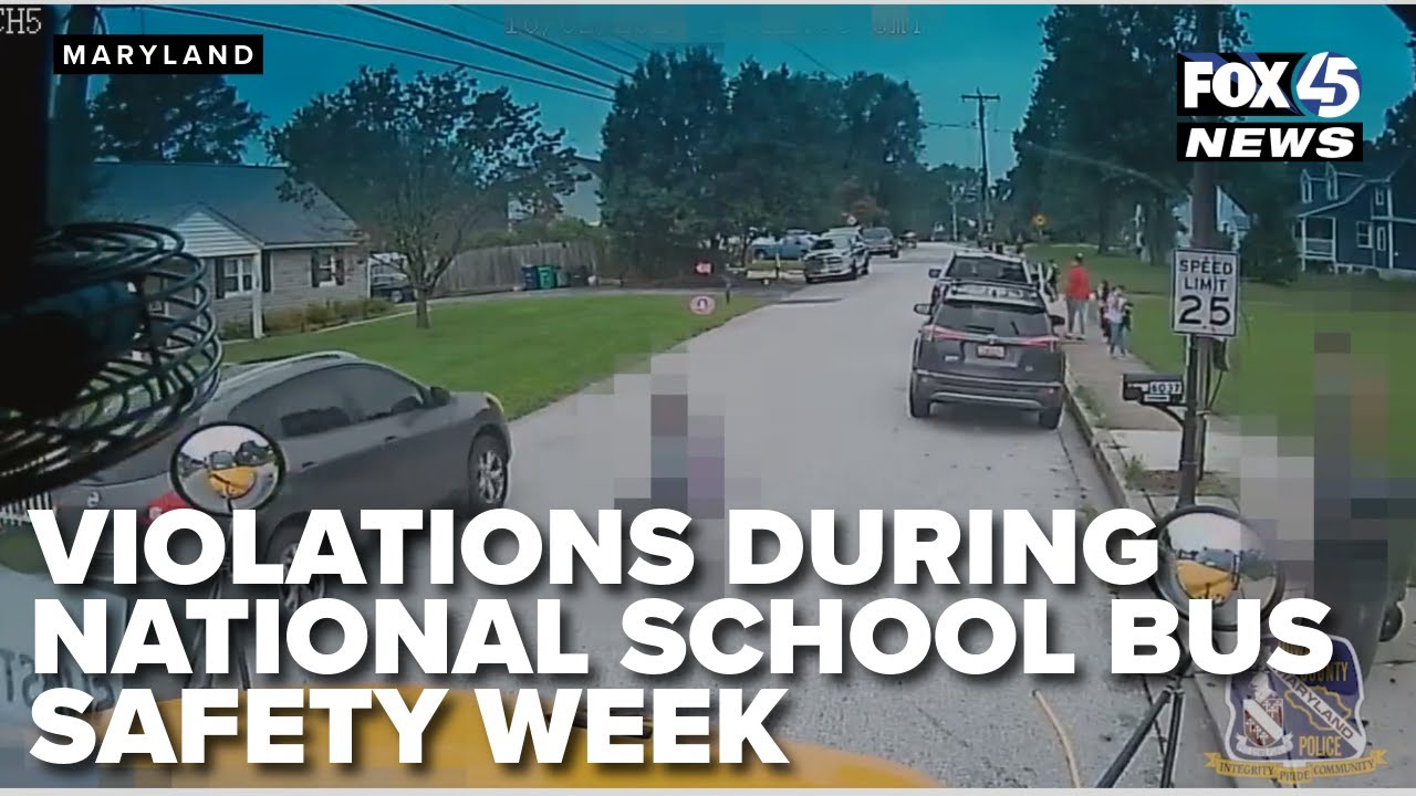 Police post video of violations during National School Bus Safety Week ...