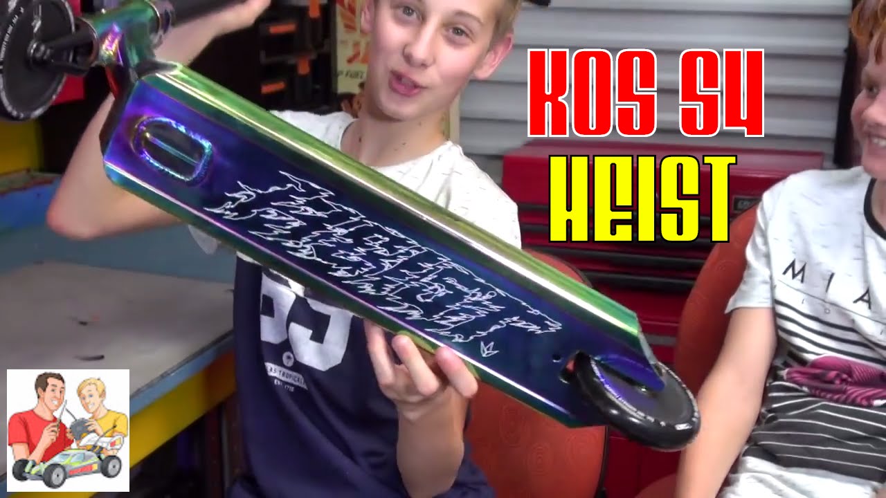 KOS S4-HEIST Envy Scooter 2017 first look - YouTube