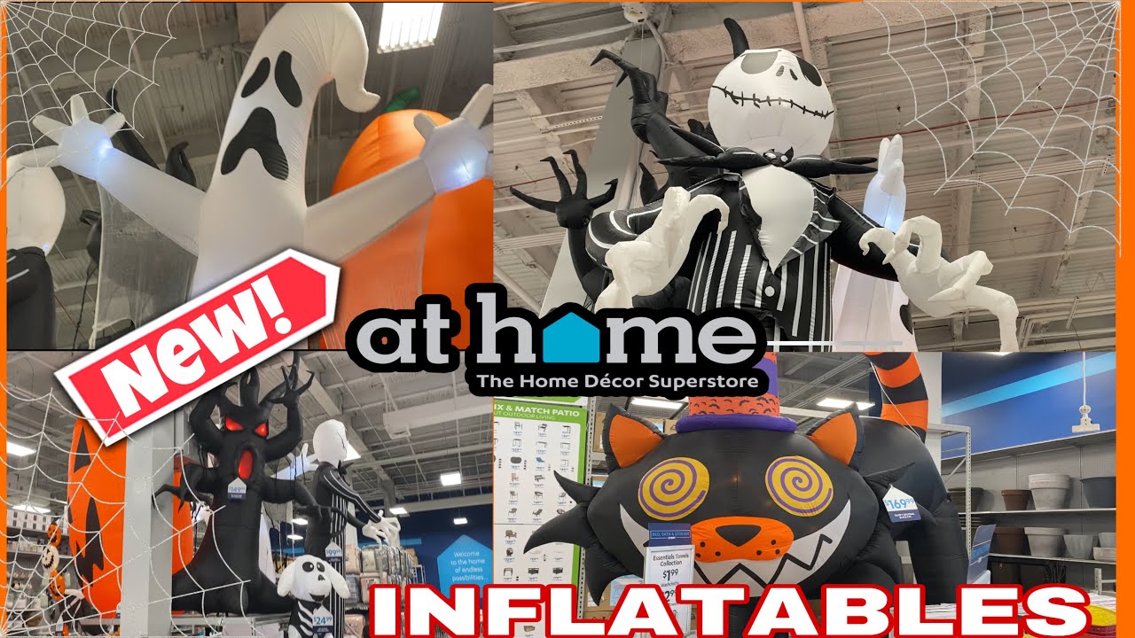 NEW HALLOWEEN INFLATABLES FROM AT HOME 2022 | HALLOWEEN 2022 ...