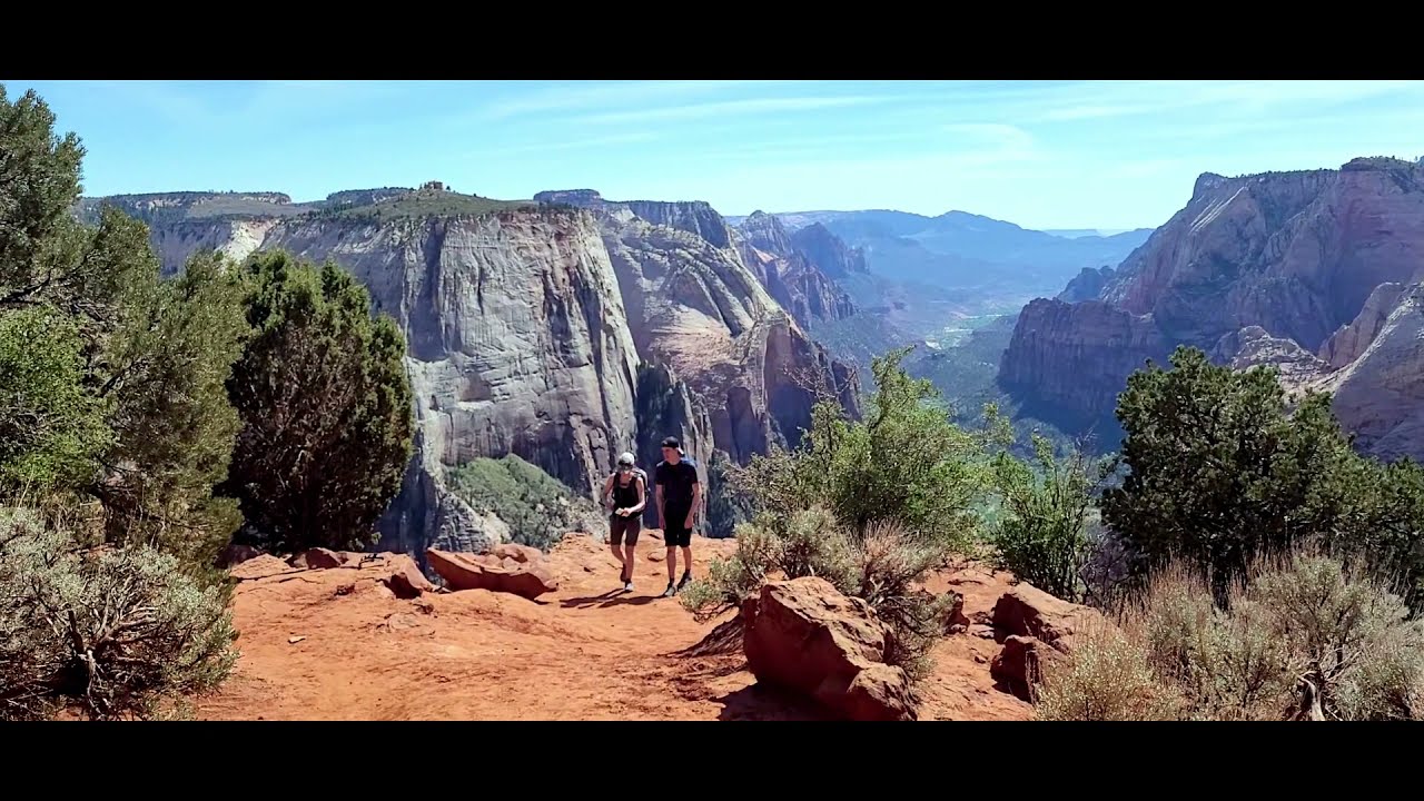 Observation Point, Zion NP (via East Mesa Trail) - YouTube