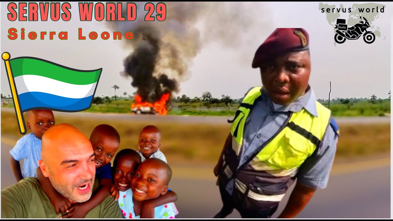 Funny Kids -- Servus World Motorrad Tour 29 -- Sierra Leone 🇸🇱 - YouTube