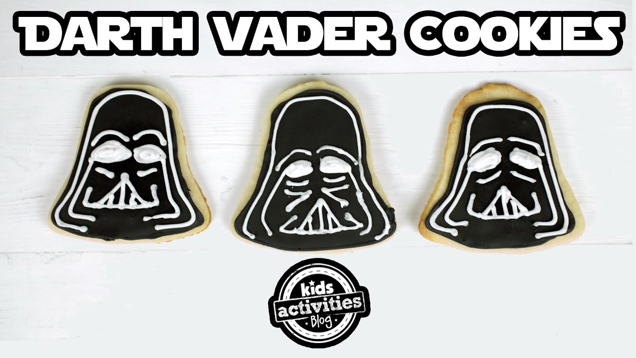 Star Wars Darth Vader Cookies - YouTube