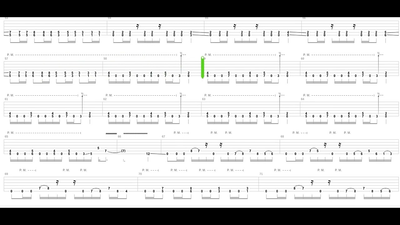 Regular People Conceit Tab by Pantera + Guitar only + Guitar tab - YouTube