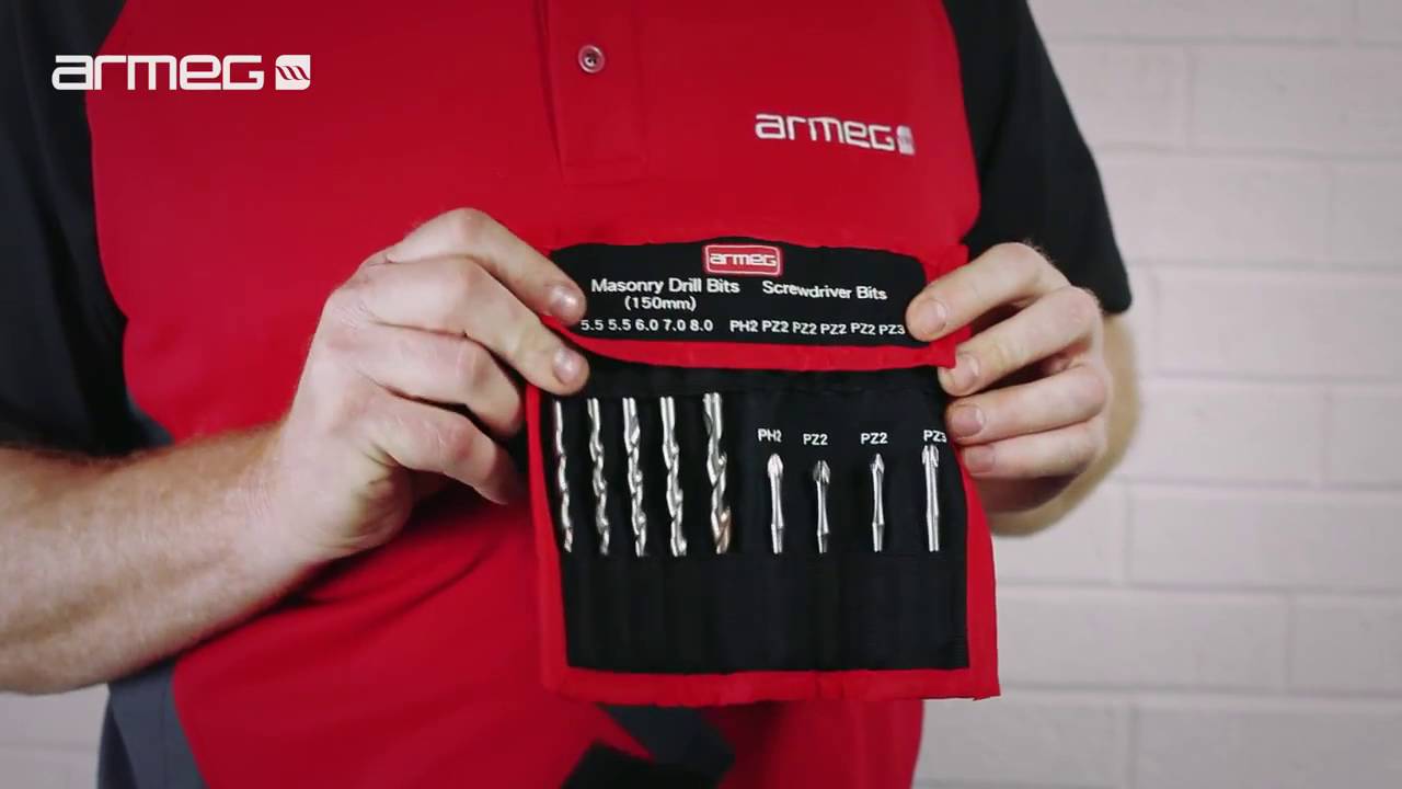 Armeg Impact Rated Drill & Screwdriver Bits - YouTube