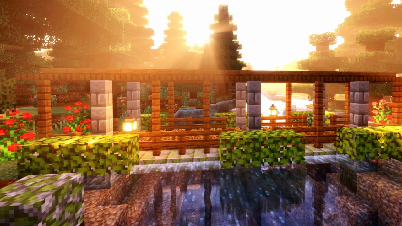 Minecraft | How to Build a Bridge | Cinematic Minecraft + ASMR - YouTube
