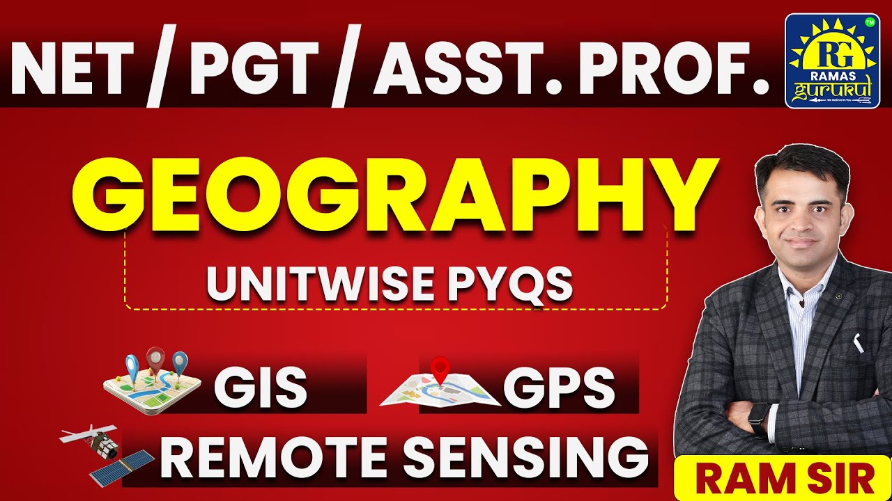 Gis Gps And Remote Sensing Geography Mission Jrf Re Exam June 2024 Netjrf Net Netjune2024