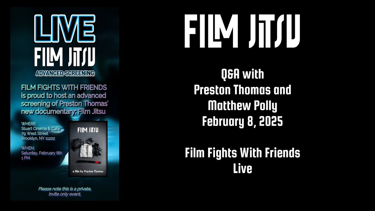 Film Jistu Advanced Screening Q&A - YouTube