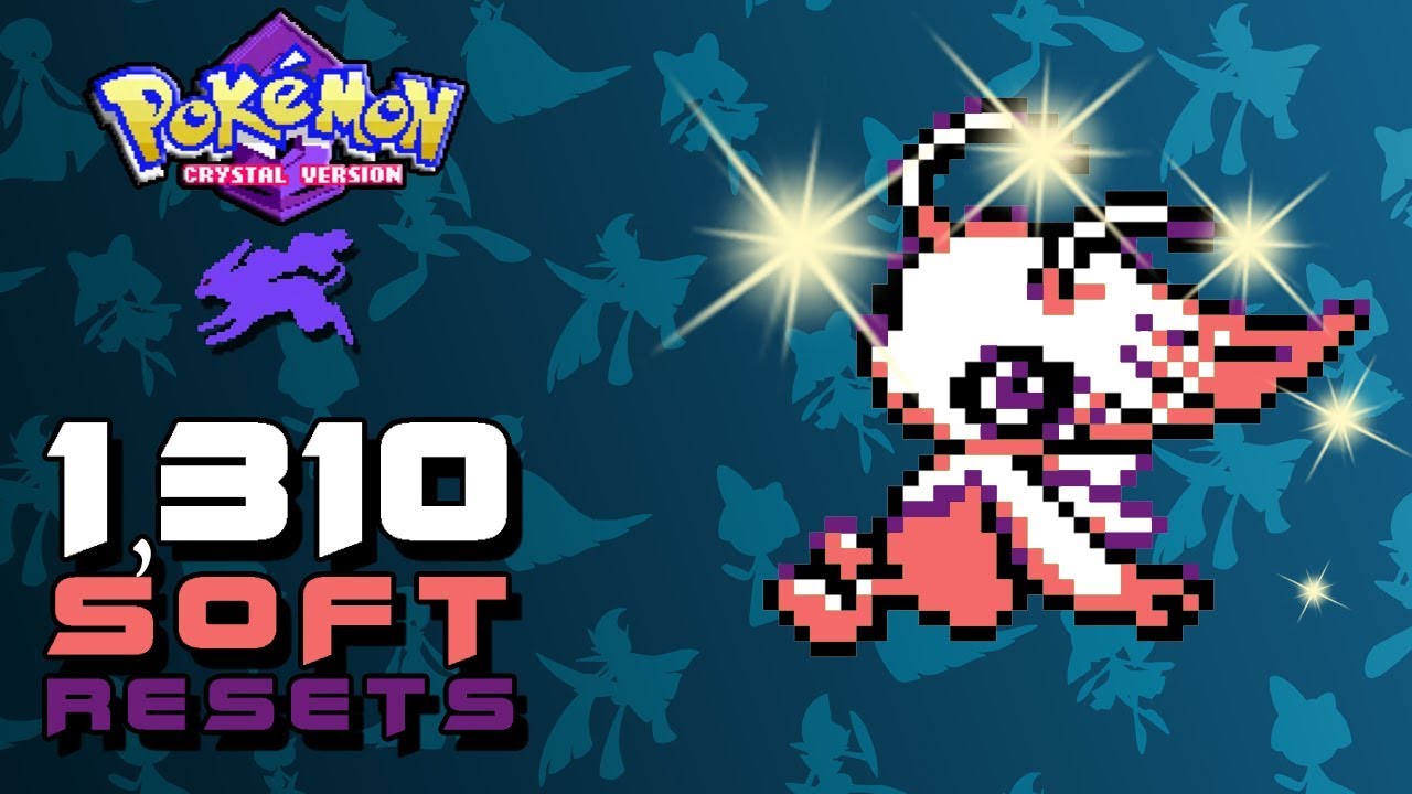 ALREADY?! MYTHICAL SHINY CELEBI AFTER ONLY 1,310 SRs! | Pokémon Crystal ...