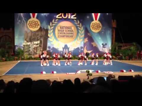 Connetquot Varsity Cheer - Nationals Semi-Final 2012 - YouTube