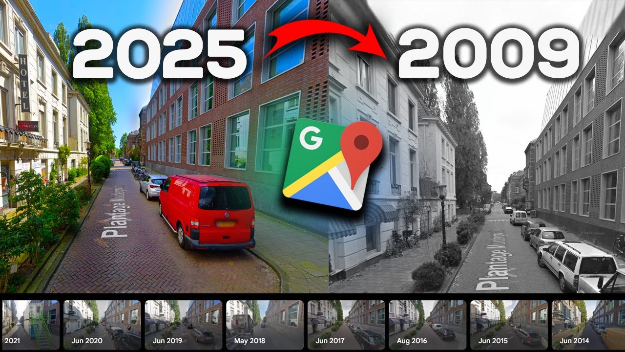How to See Old Google Maps Street Views (Travel back in Time) - YouTube