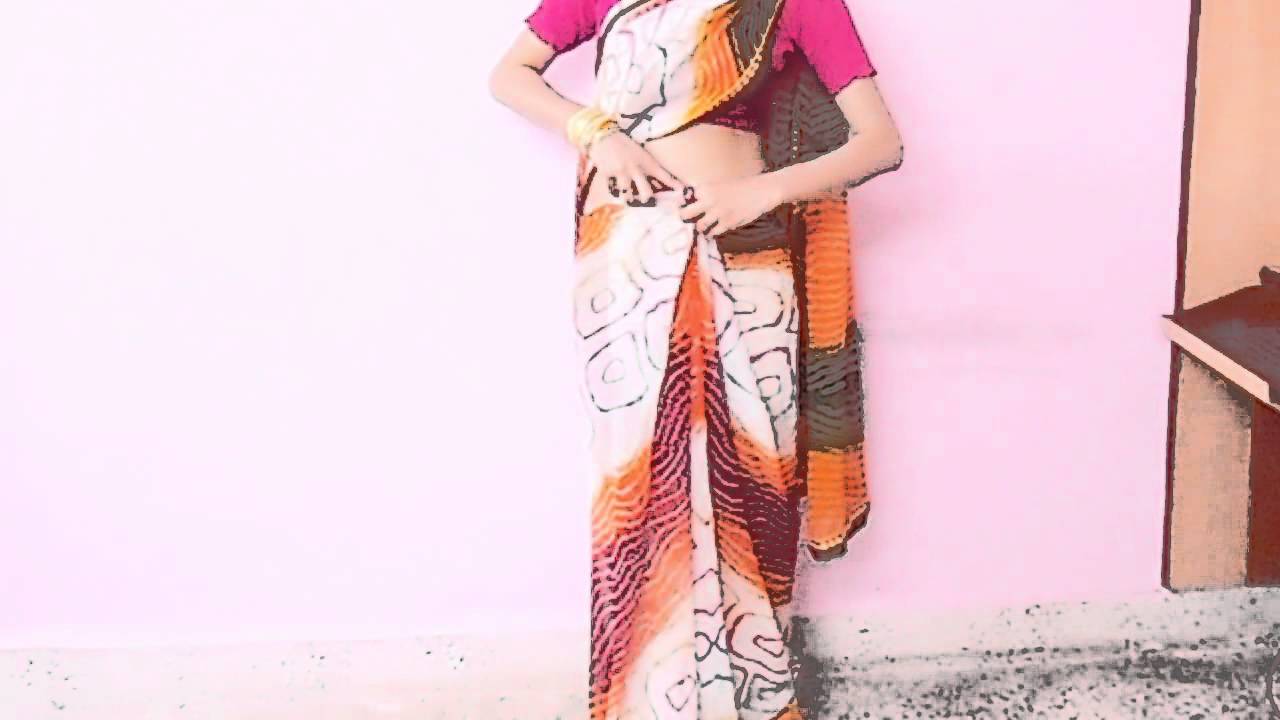 Indian Serial Bahu Style Saree Wearing Tutorial-How Wear Indian ...