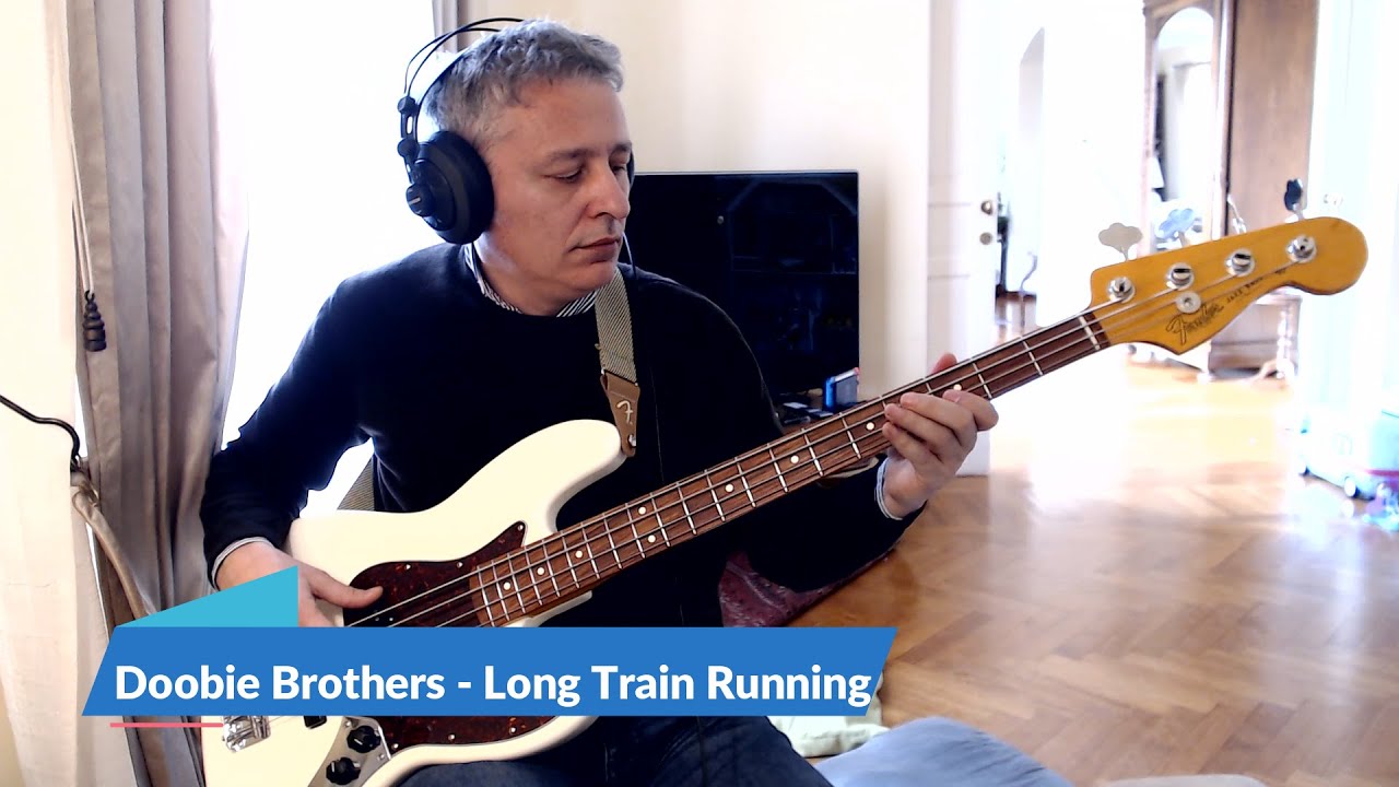 Doobie Brothers - Long Train Running (Bass Cover) - YouTube