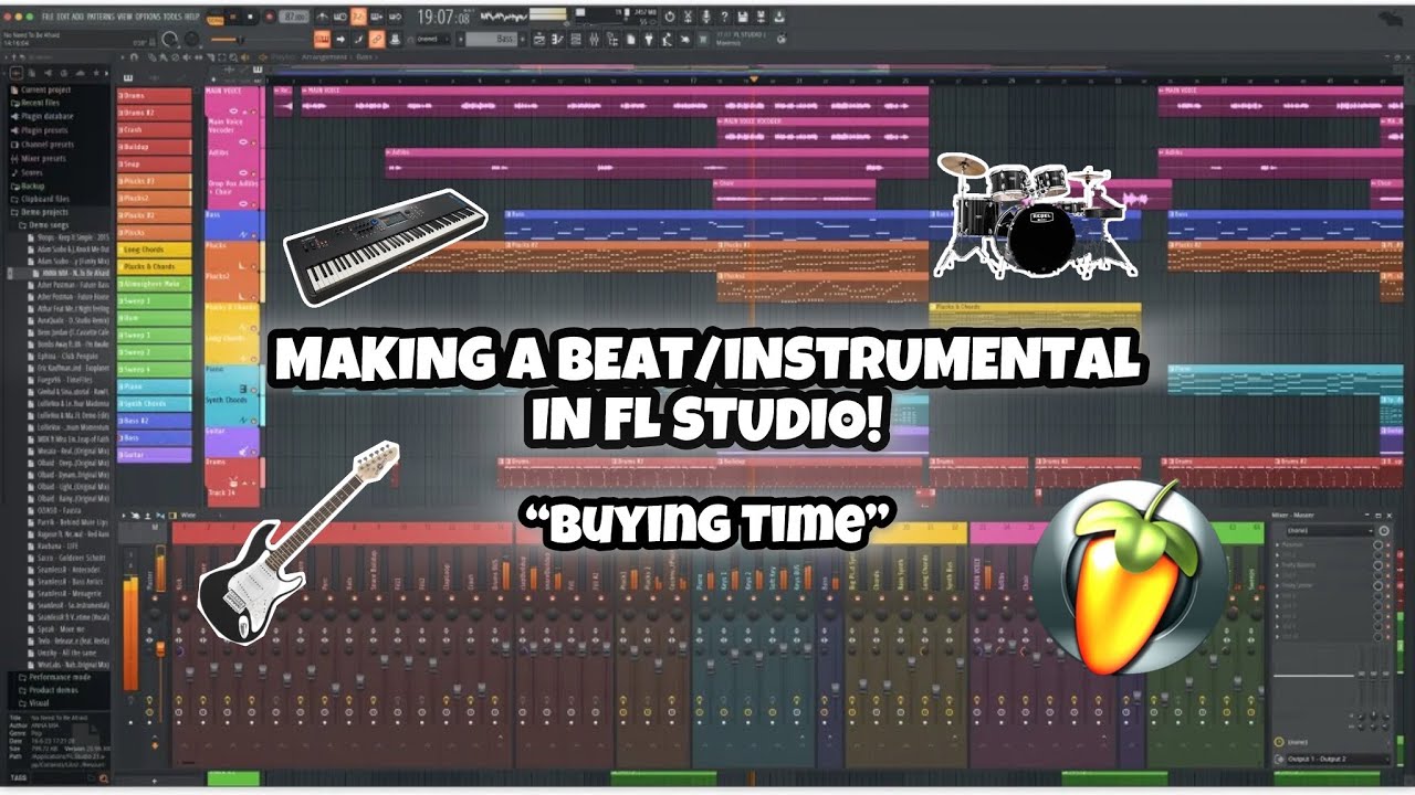 How I Made This Beat/Instrumental "Buying Time" - YouTube