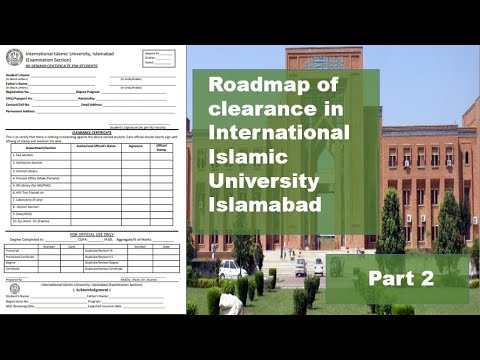 Step-by-Step Guide to IIUI Clearance Process | How to Complete Your ...