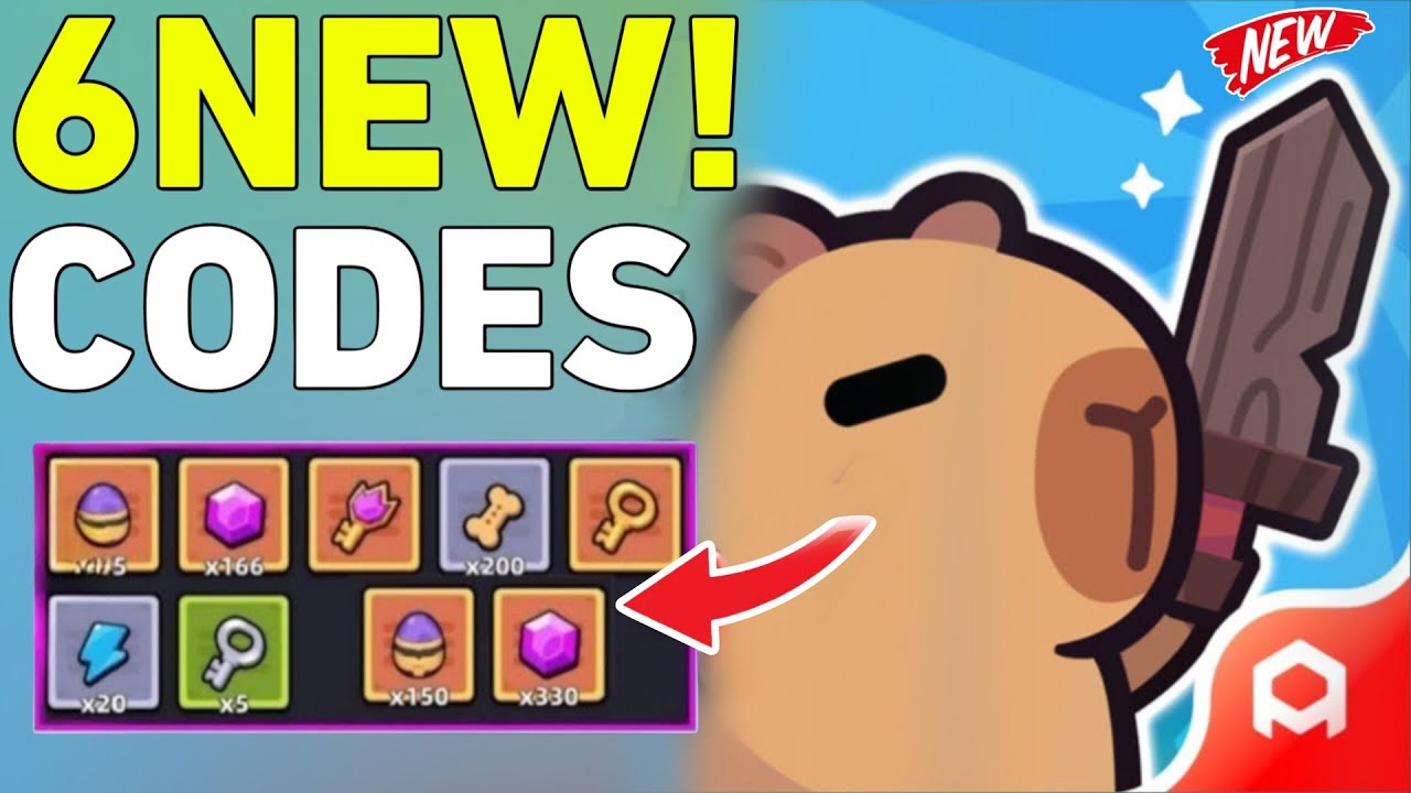 ⚠️ NEW UPDATE!! ⚠️ Capybara Go Redeem Codes 2024 - Capybara Go Promo ...