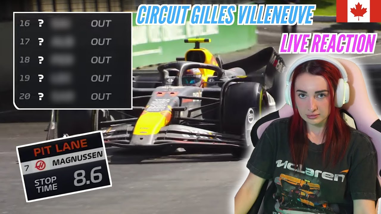 LIVE REACTION TO CANADIAN F1 GRAND PRIX AND QUALIFYING - YouTube