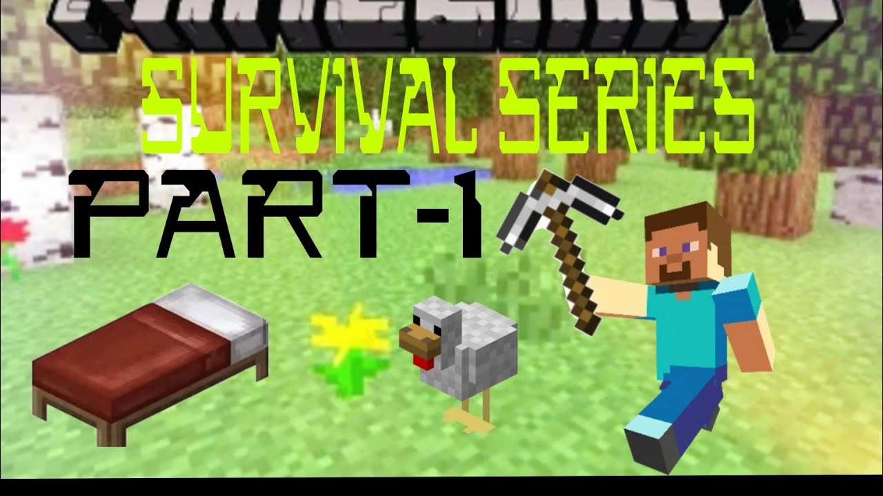 Minecraft survival series|Minecraft survival series part 1|Minecraft ...