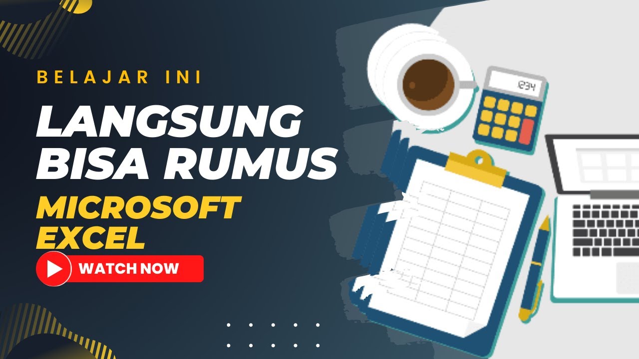 Rumus Dasar Microsoft Excel Paling Gampang dan Ampuh - YouTube