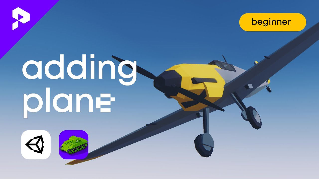 Low Poly War Pack: Adding a new Plane Tutorial - YouTube