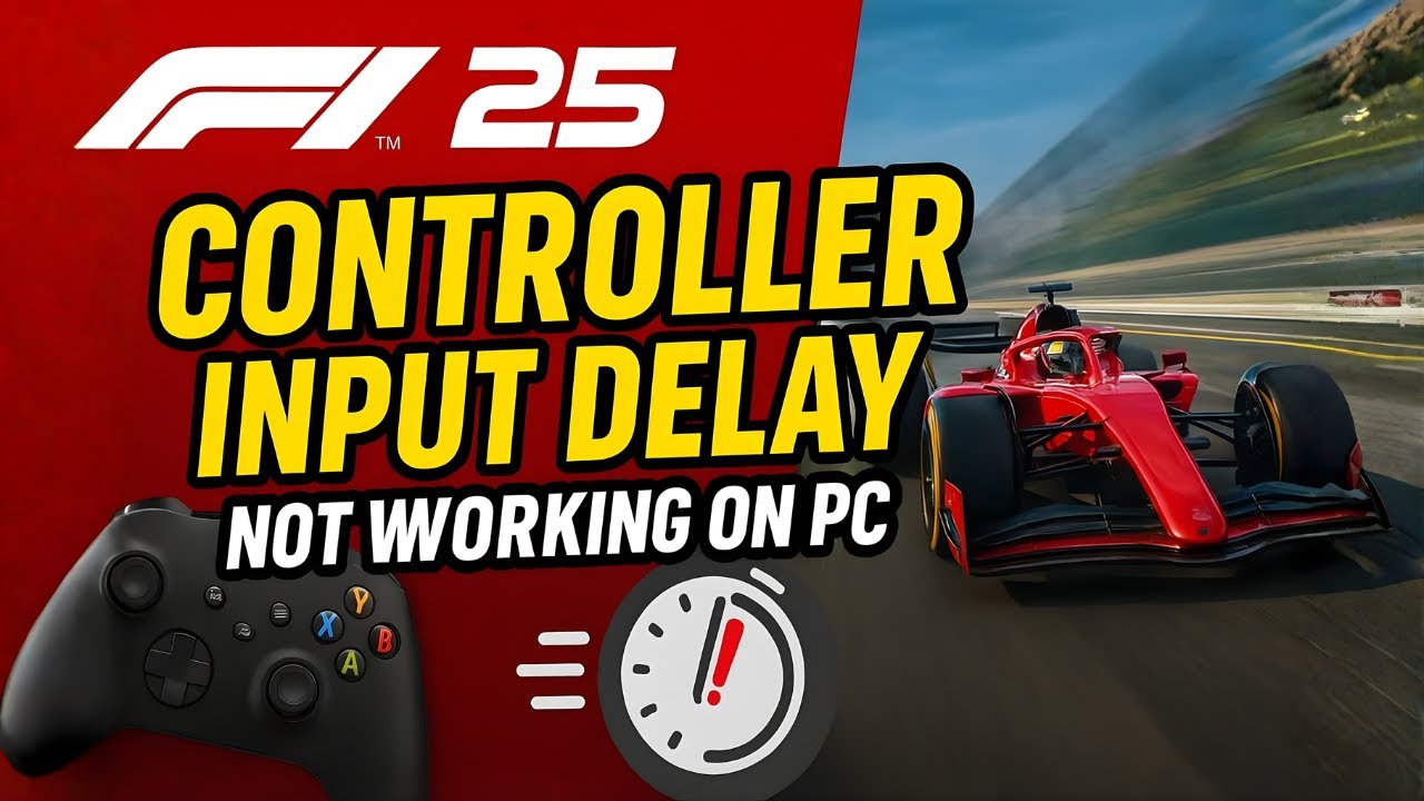 Fix F1 25 Controller Input Delay or Steering Not Working on PC (Full ...