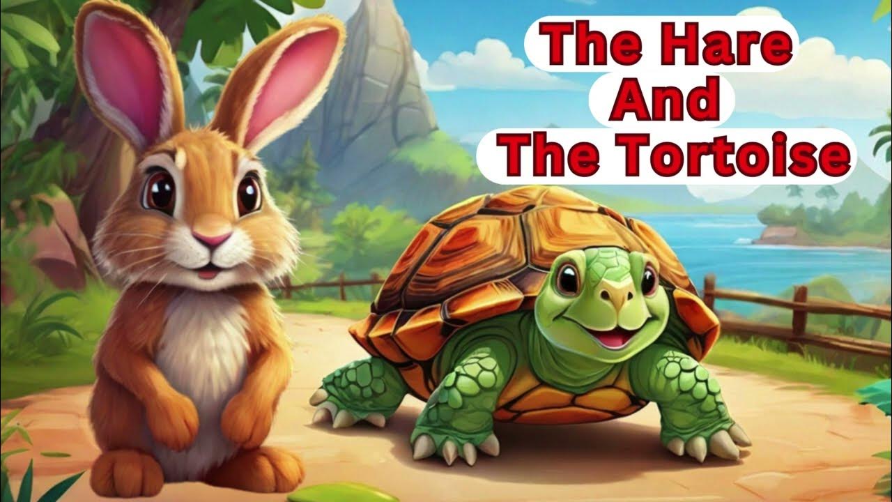 The Hare and The Tortoise | Short Story for Kids | Kids Story | English ...