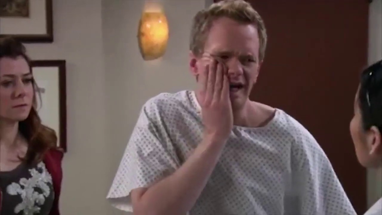 HIMYM Everytime Barney gets Slapped Punched!!! - YouTube