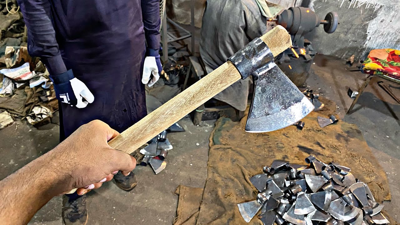 Amazing technique of making Axe by talented guys | How Axe are made ...
