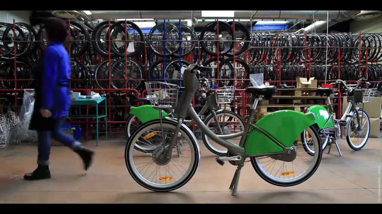 Manufacturing process of the self-service electric bikes by JCDecaux ...