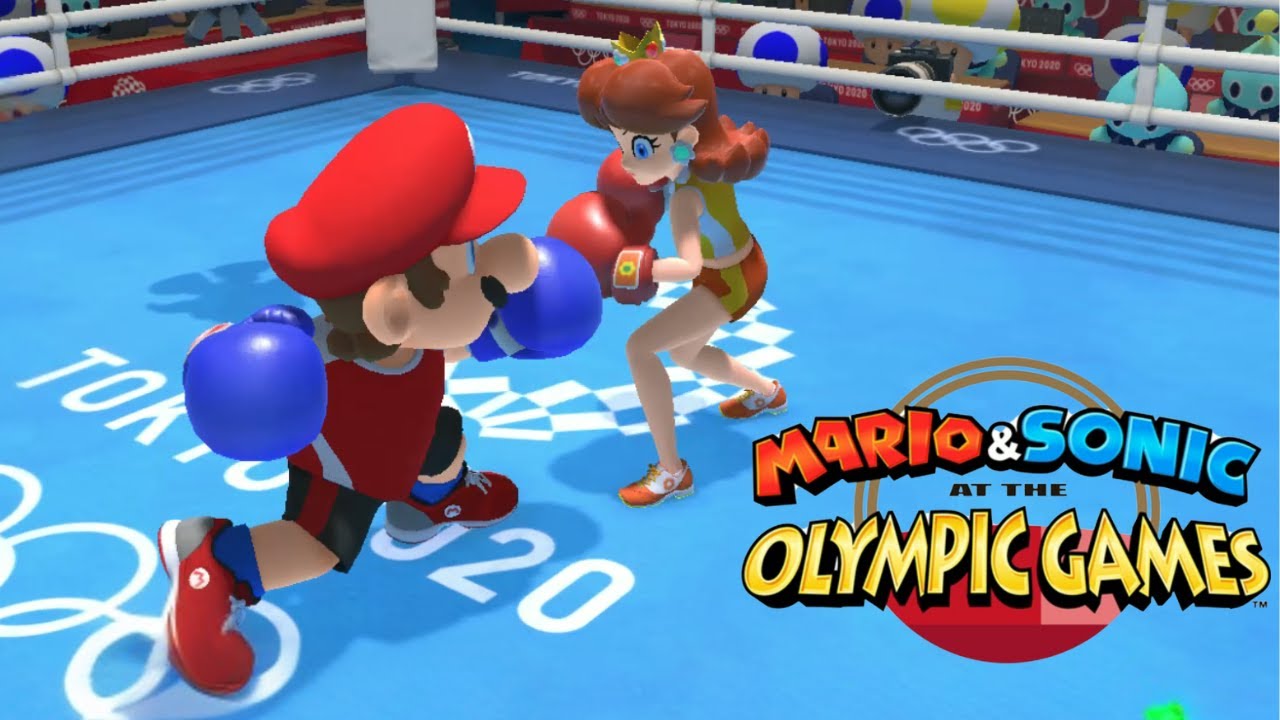 Boxing ( Gameplay) Mario Vs Daisy Very Hard : Mario & Sonic At The ...