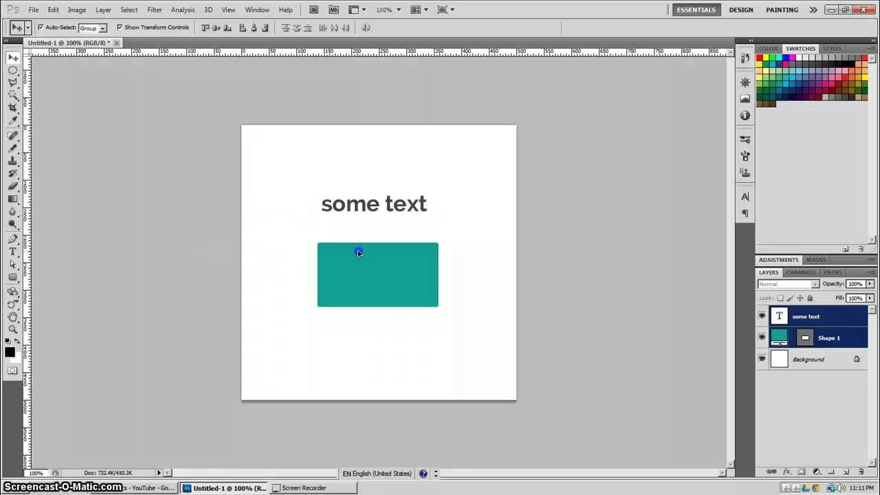 Unlinked Vector Mask Dont Work In Photoshop Cs5 Youtube