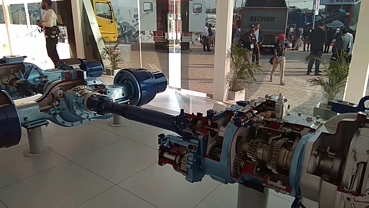 Eicher truck with volvo engine - YouTube