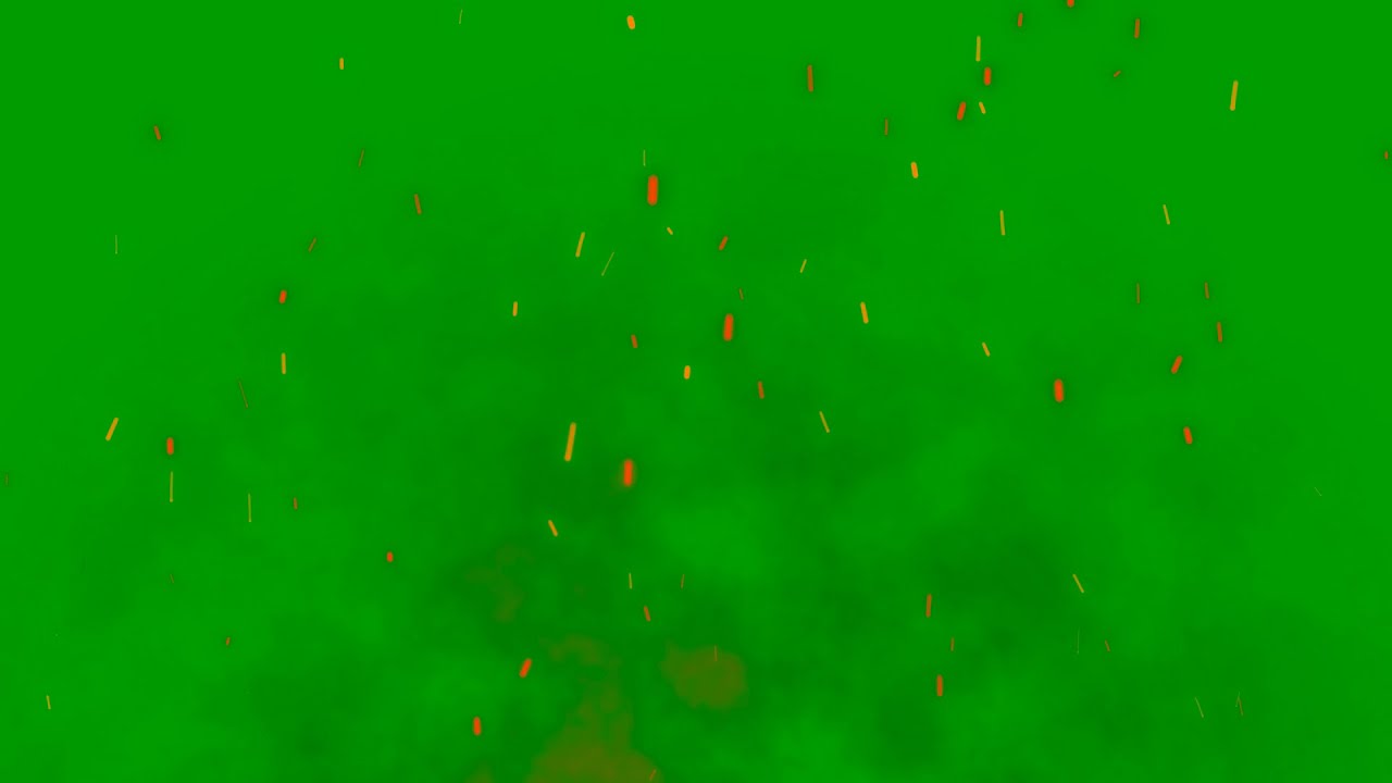 5 Different types of Fire Particles Green Screen Video Effects || Fire ...
