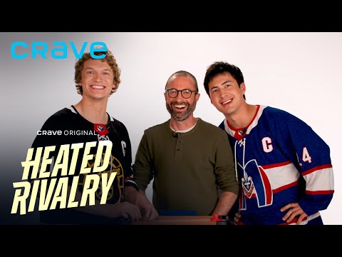 Real Talk Air Hockey with Hudson Williams and Connor Storrie 🏒 | Heated Rivalry (Crave Original)