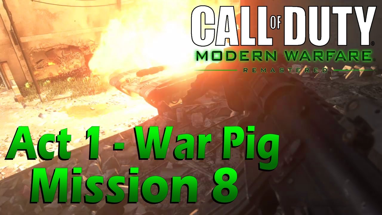 Call of duty(4) Modern Warfare: Remastered | Walkthrough/Gameplay Part ...