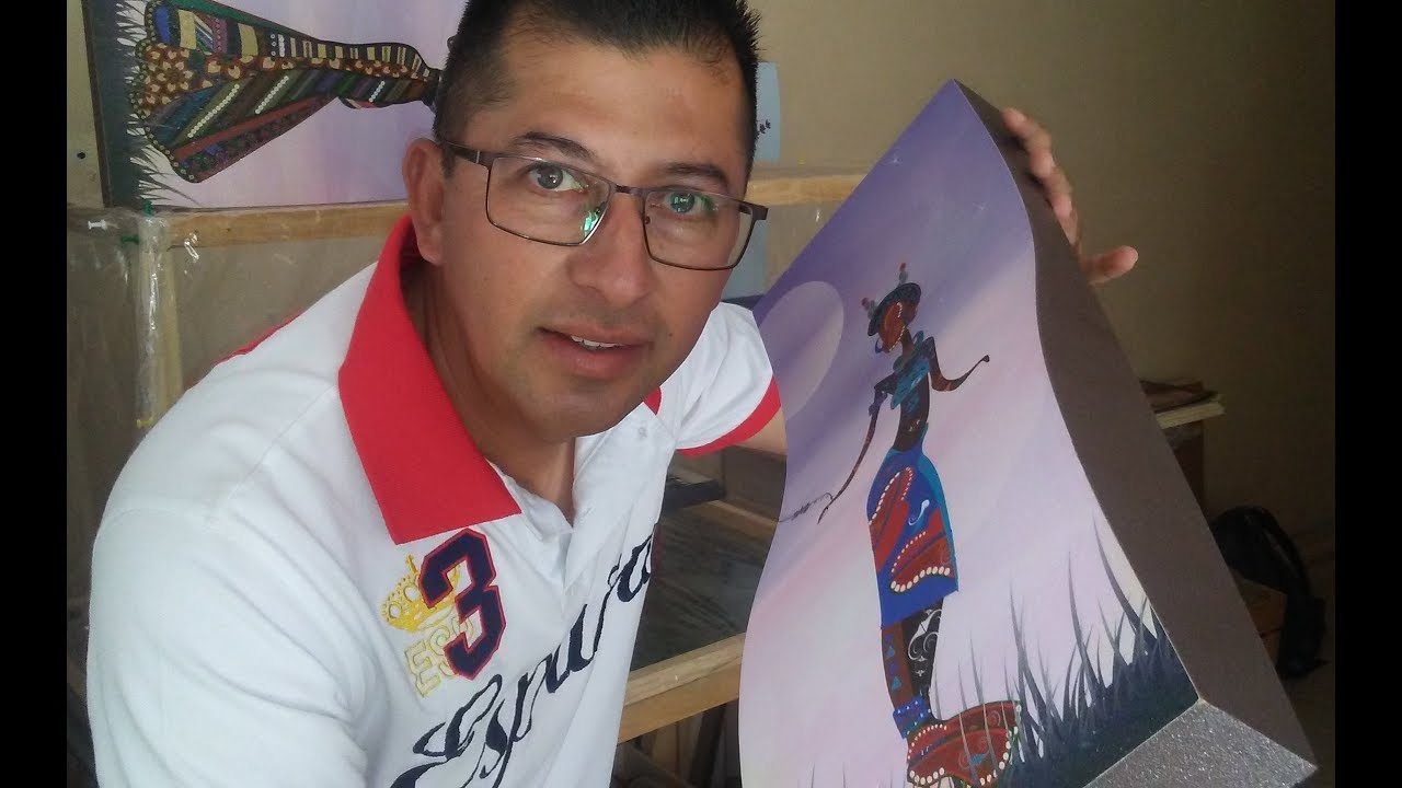 COMO PEGAR UN POSTER CON PAPEL ADHESIVO DOBLE CARA - YouTube