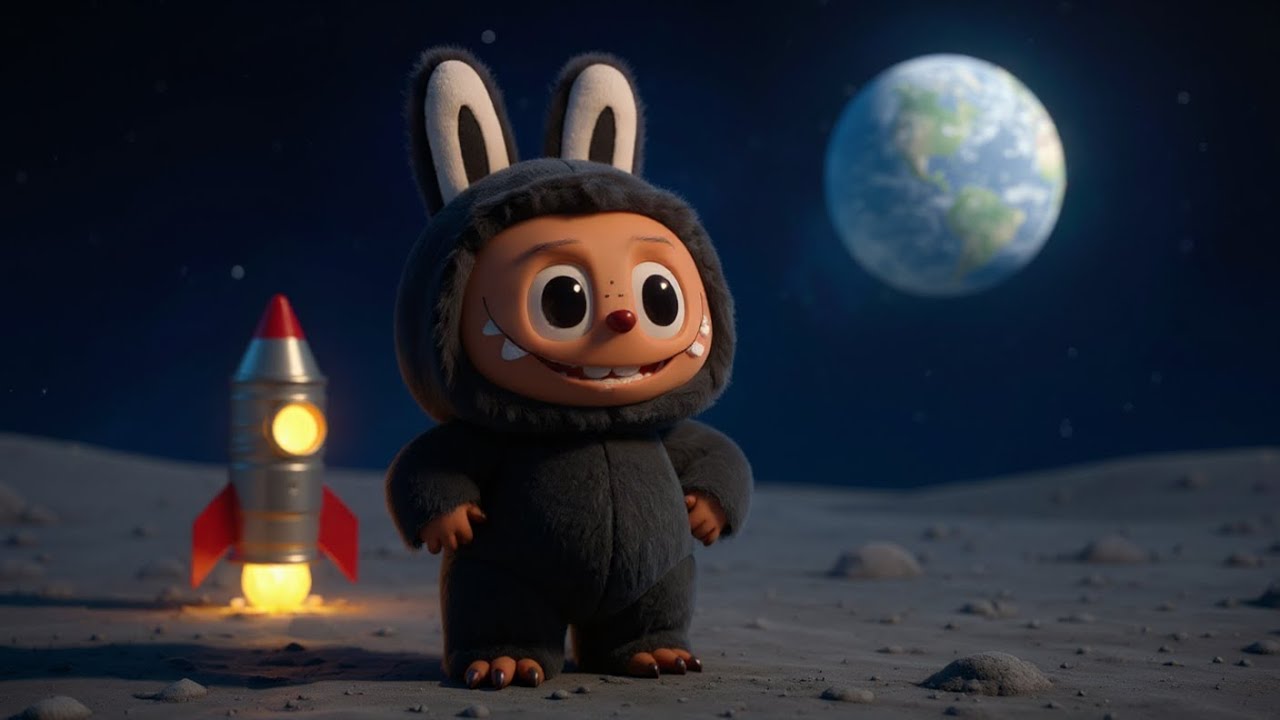 La bubu the famous Doll Labubu and the Star-Skipping Stone - Stories ...