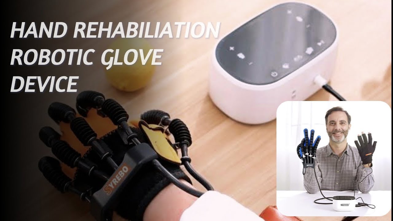 Hand Rehabilitation Robotic Glove Device | paralysis hand exercise ...