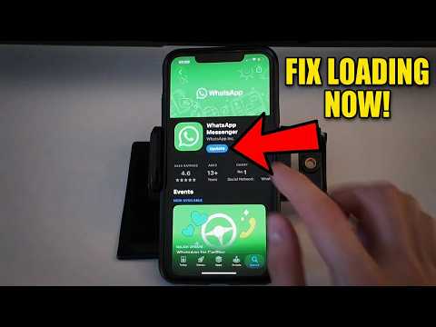 How To FIX WhatsApp Loading Problem 2026