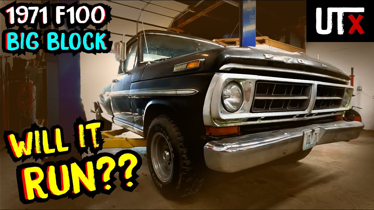 Bringing A 1971 FORD F100 Back To Life! - UTX - YouTube