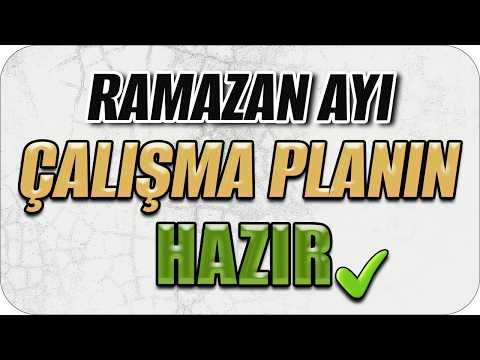 LGS için Ramazan Ayında Nasıl Çalışırım? ✍🏻 📆