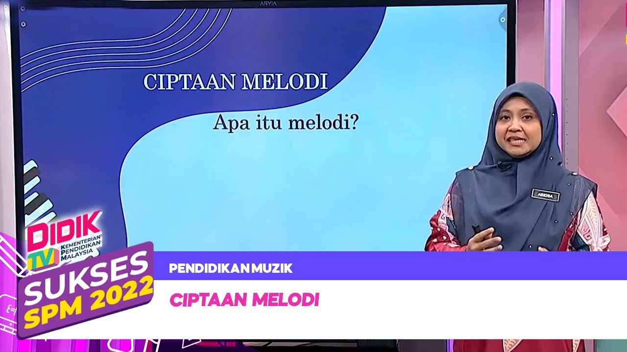 Sukses SPM (2022) | Pend. Muzik (Tingkatan 4): Ciptaan Melodi - YouTube
