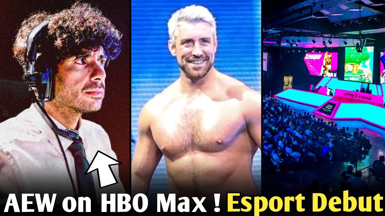 OMG! AEW Streaming Deal with HBO MAX🤯| AEW Esport Stadium Debut Show ...