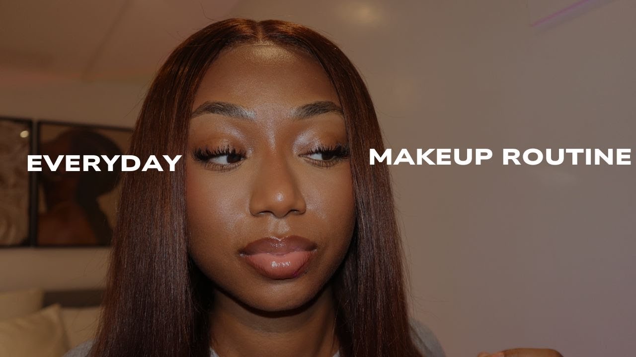 Everyday Makeup Routine for a Natural Glow || Step by Step Products and ...