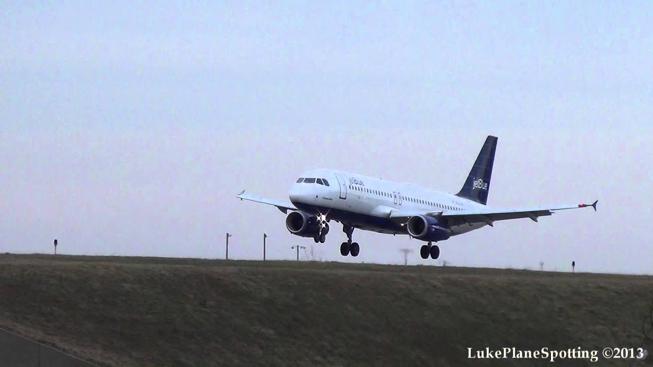 JetBlue Airways Airbus A320-232 (N536JB) Landing at KBUF - YouTube