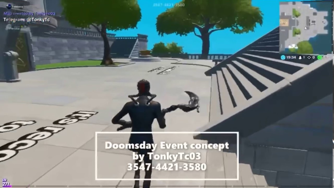 Creative doomsday map fortnite - YouTube