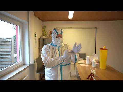 Durchführung Schnelltest Corona #getestetundfunktioniert