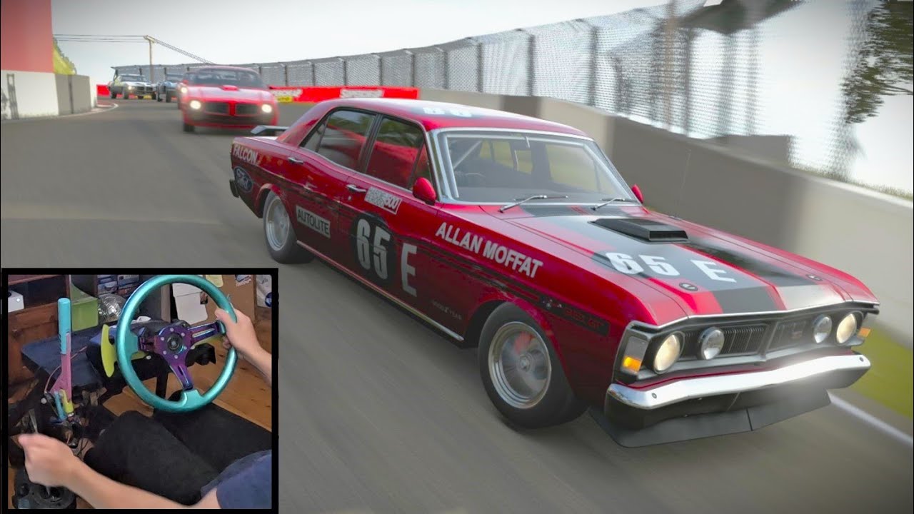 Alan Moffat Phase 3 Falcon GT | Mount Panorama | Logitech G920 wheels ...
