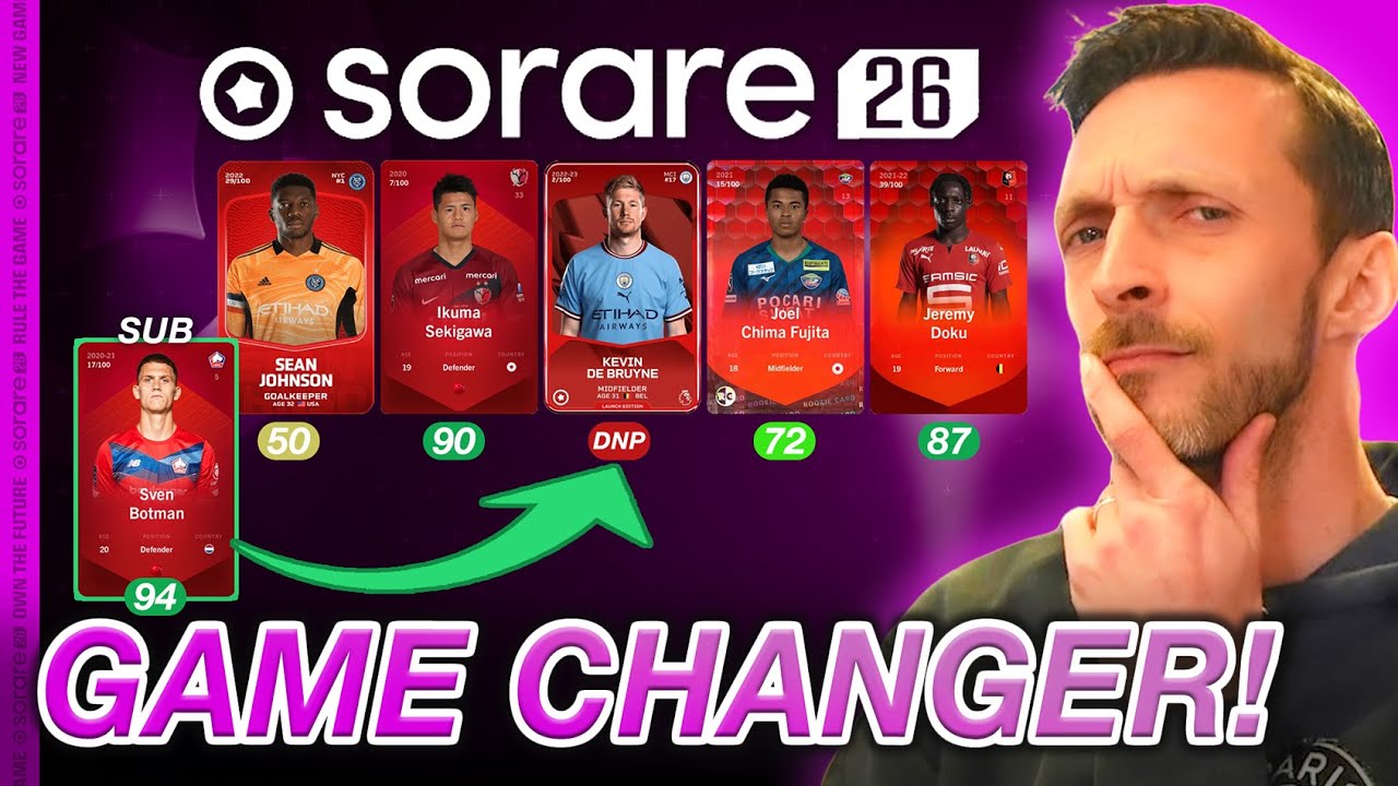 Shirt Giveaway Draw & Sorare 26 NEW DETAILS!! - YouTube
